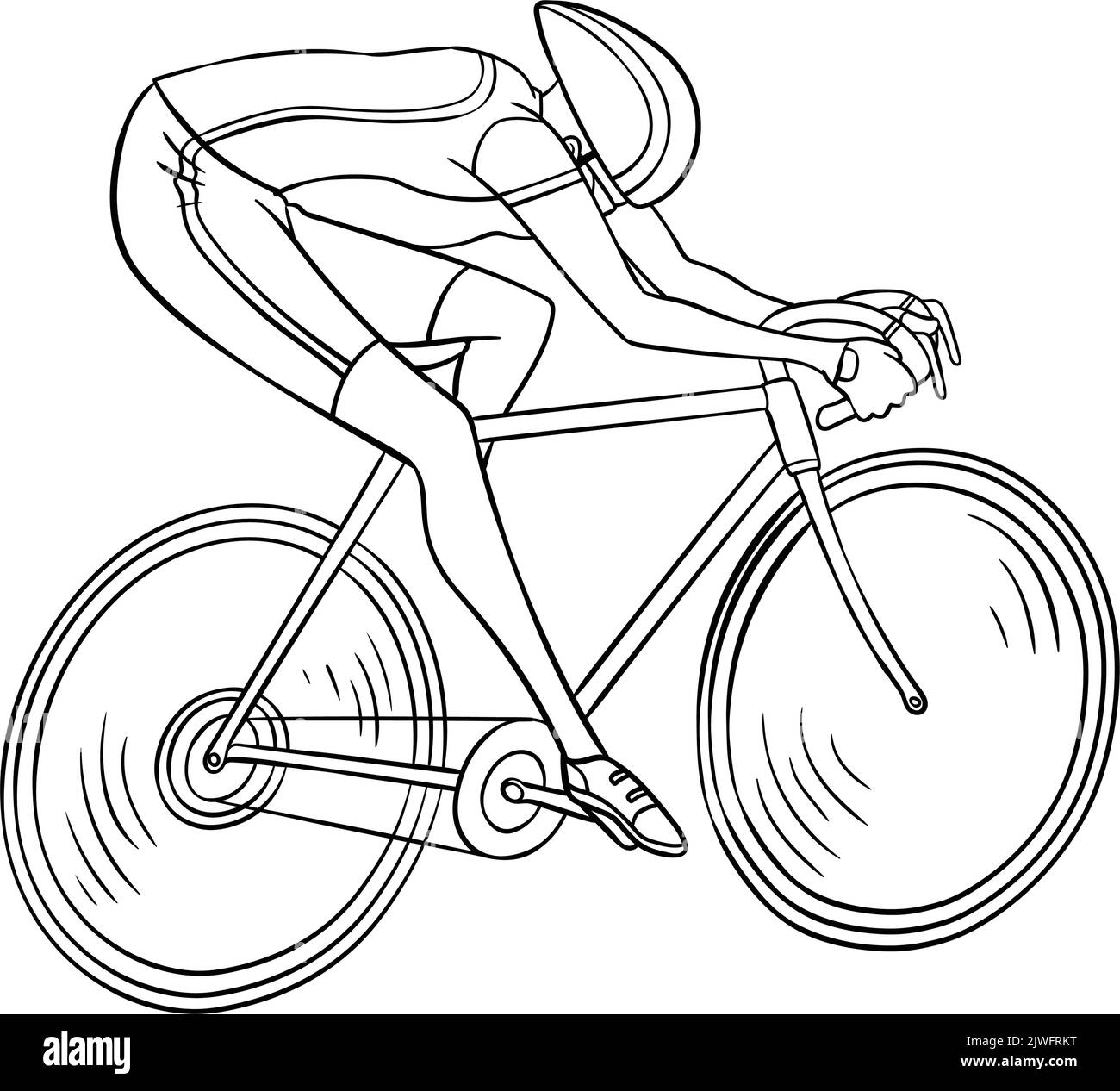 Coloring Pages Of A Bike
