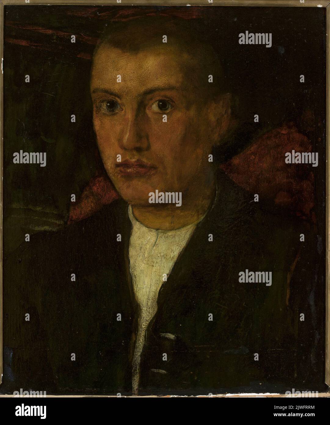 Self-portrait. Boehle, Fritz (1873-1916), painter Stock Photo - Alamy