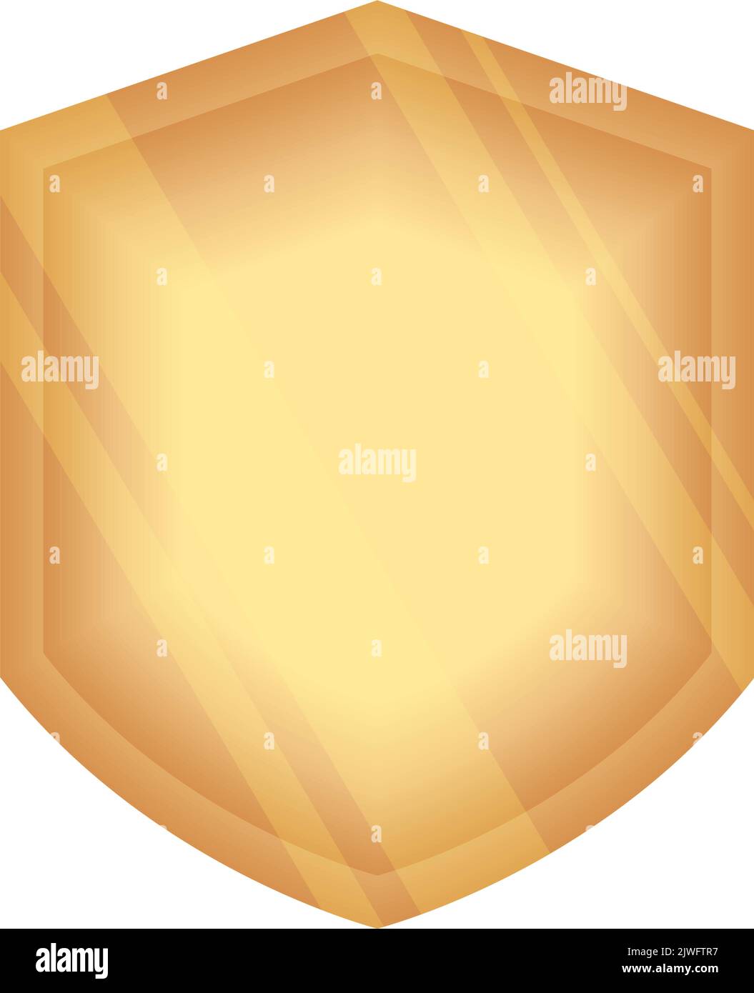 gold shield design icon Stock Vector Image & Art - Alamy