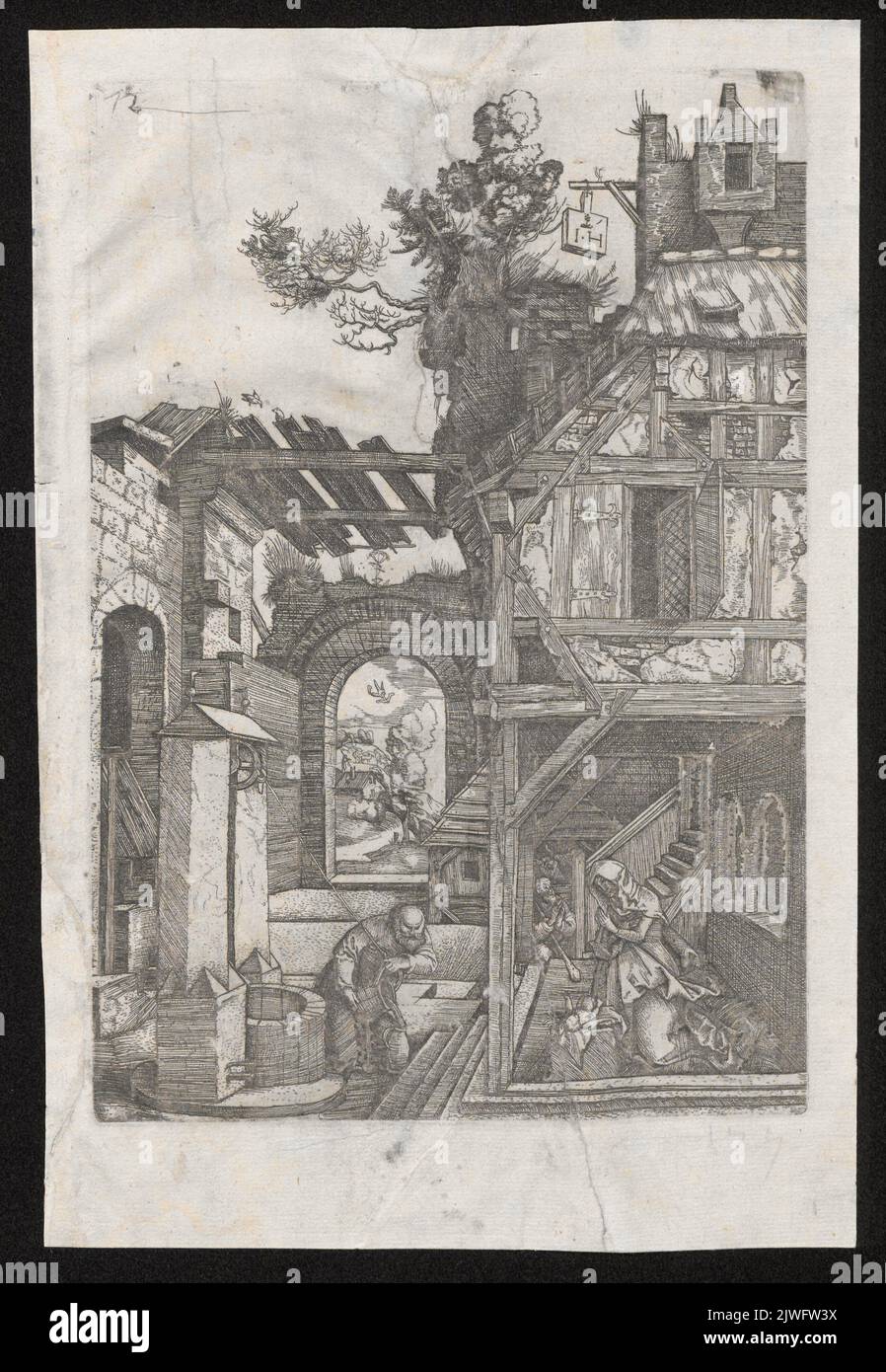 Feast of the Nativity. Hopfer, Hieronymus (ca 1500-1563), graphic ...