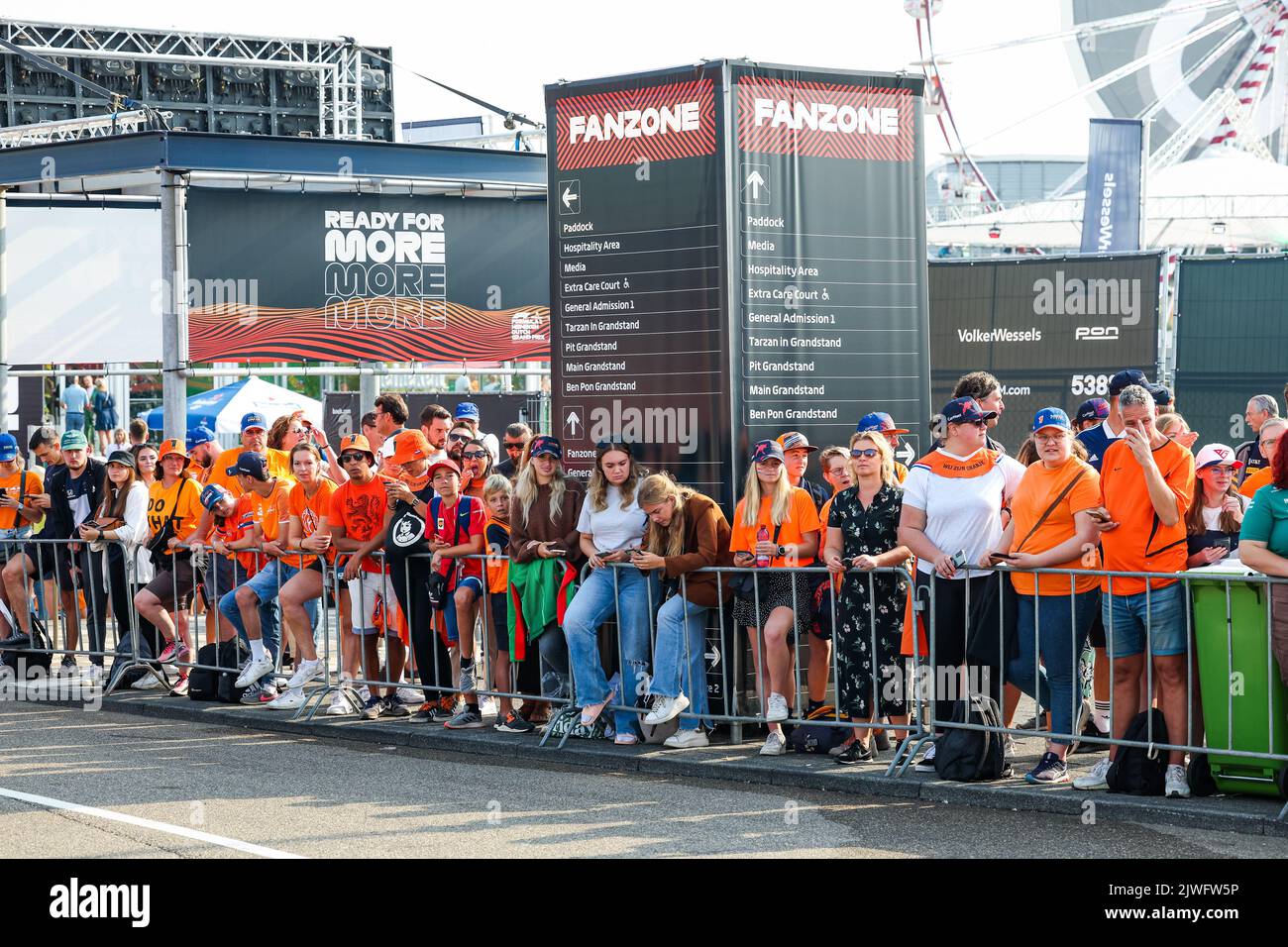 Fans during the Formula 1 Heineken Dutch Grand Prix 2022, 15th round of ...