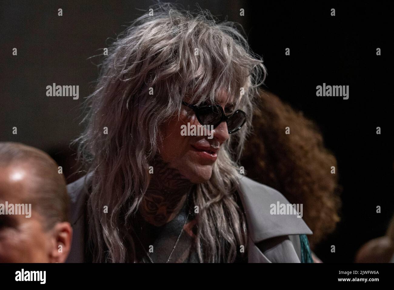 Berlin, Germany. 05th Sep, 2022. A model walks the runway at designer ...