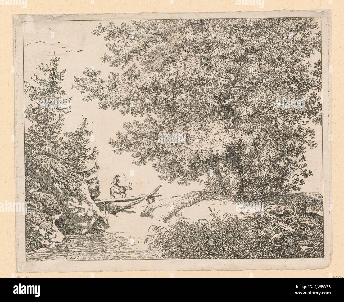 Artist johann christian reinhart hi-res stock photography and images ...