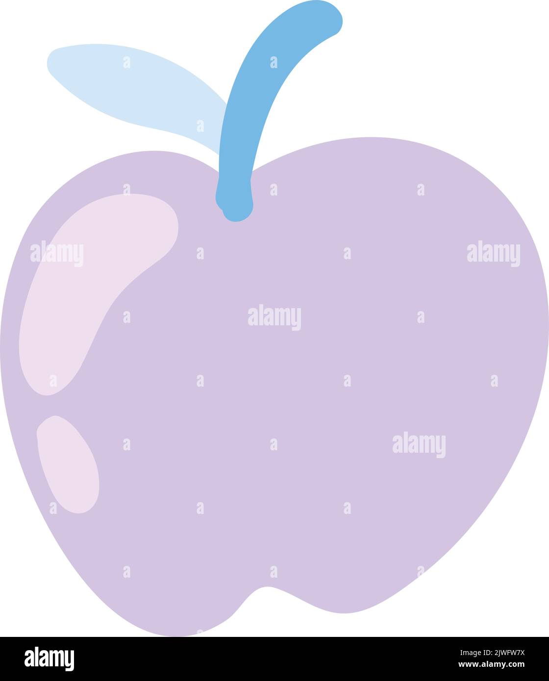 apple fruit icon Stock Vector Image & Art - Alamy