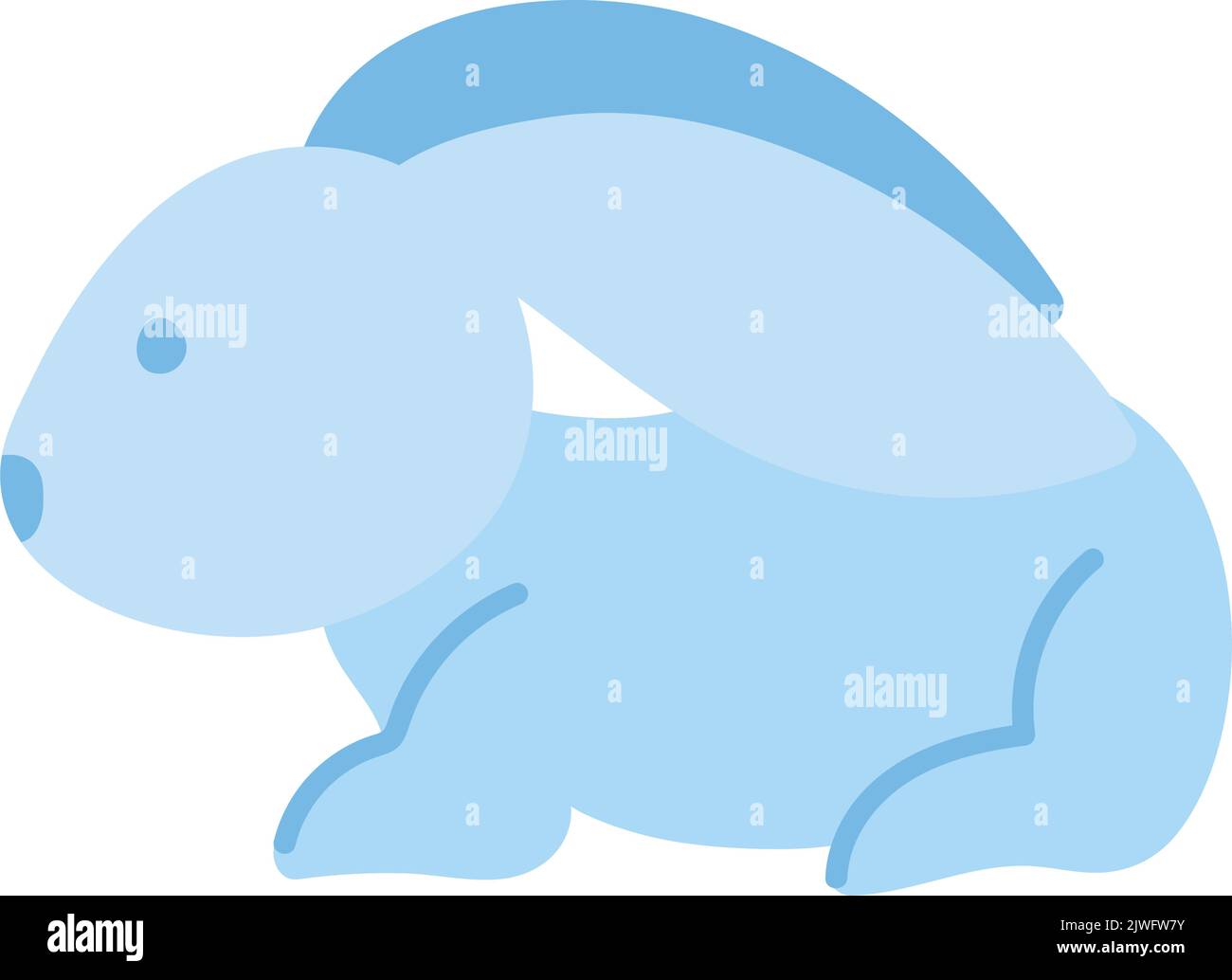 rabbit icon isolated Stock Vector Image & Art - Alamy