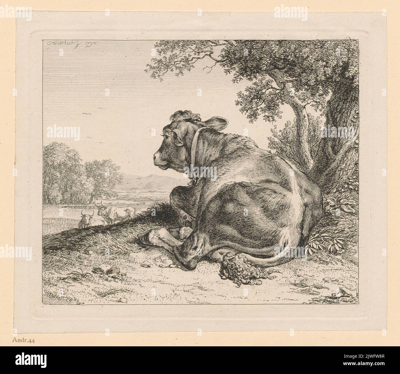 Artist johann christian reinhart hi-res stock photography and images ...