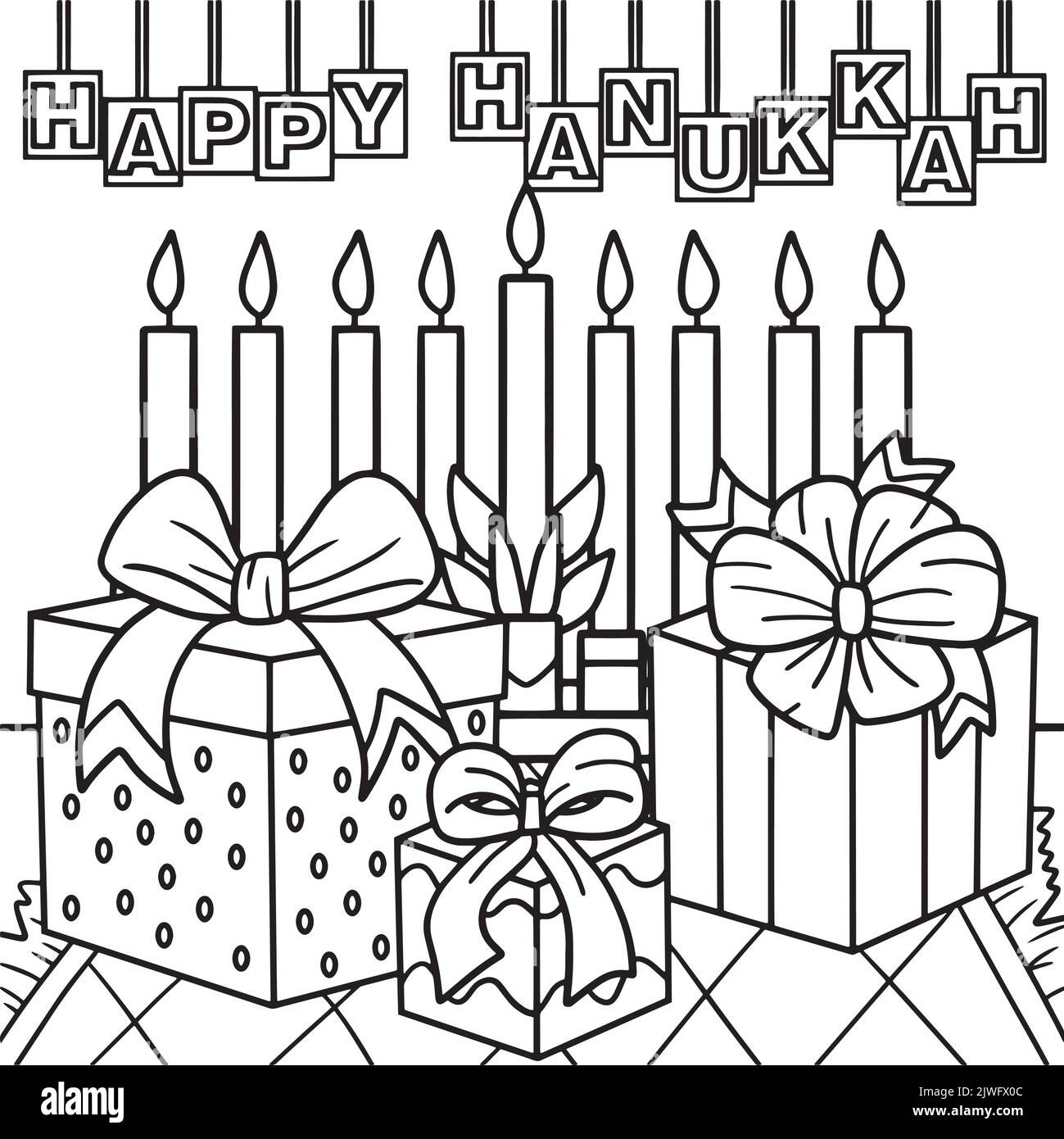Presents coloring page hi-res stock photography and images - Alamy Presents coloring page hi-res stock photography and images - Alamy
