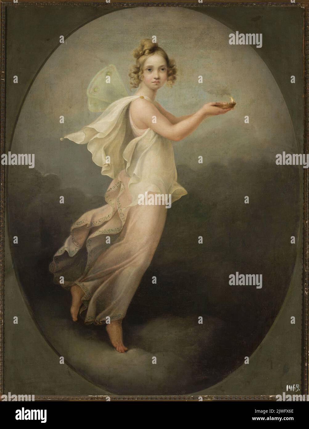 Psyche. Beck, Johann Heinrich (1788-1875), painter Stock Photo - Alamy
