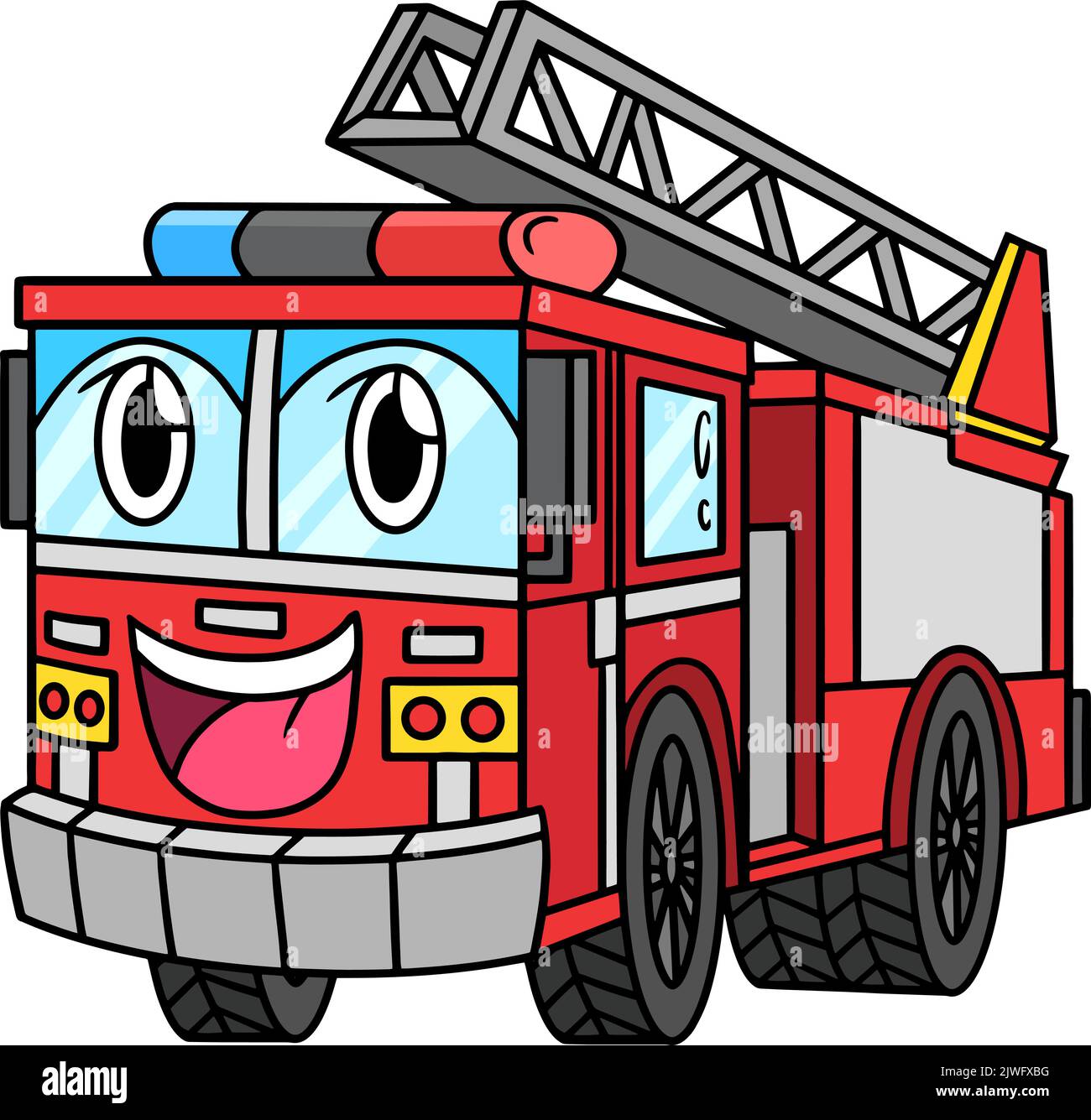 Fire Station Cartoon For Kids