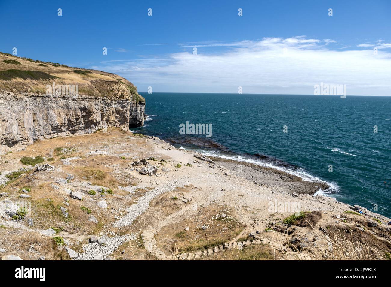 Dancing ledge swanage hi-res stock photography and images - Alamy