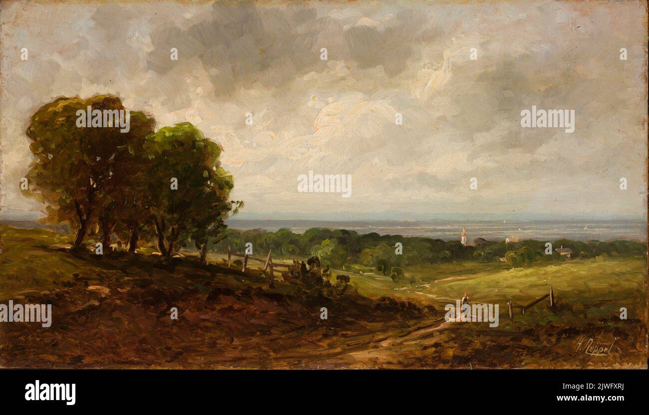 Landscape. Neppel, Heinrich (1874-?), painter Stock Photo - Alamy