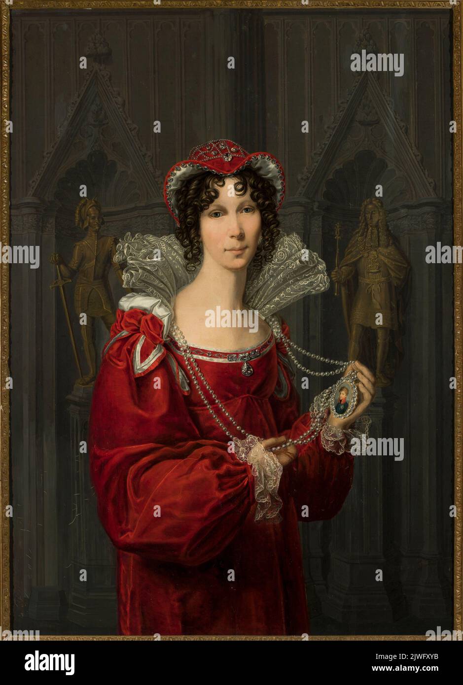 Portrait of Princess Wilhelmina of Orange. Bury, Friedrich (1763-1823 ...