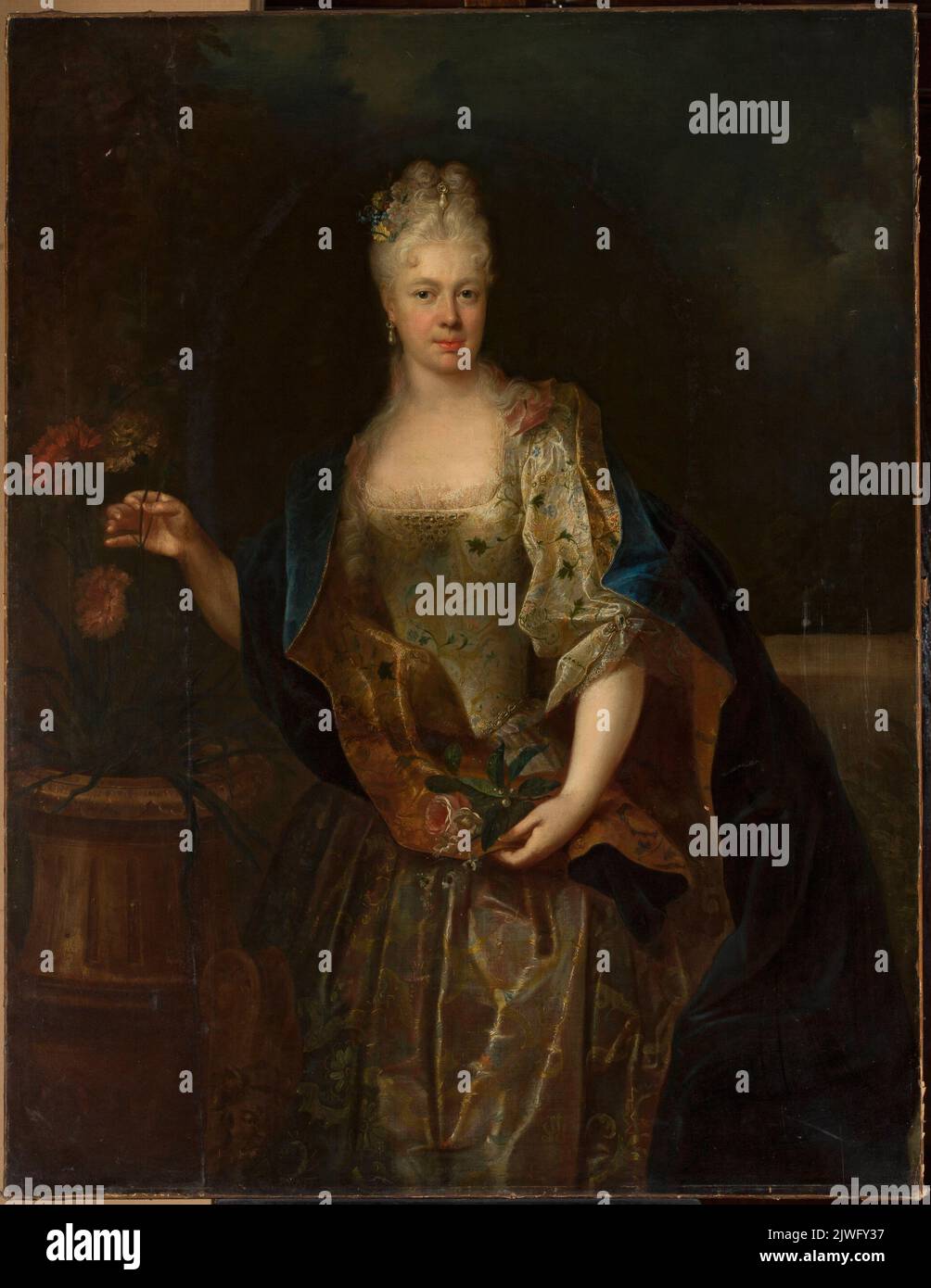 Portrait of Ludwika Amalia Lubomirska (1722–1778). Silvestre, Louis de ...