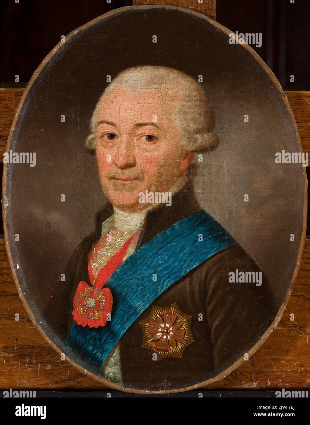 Portrait of Prince Michał Radziwiłł. Niedermann, Franz (fl. ca 1750 ...