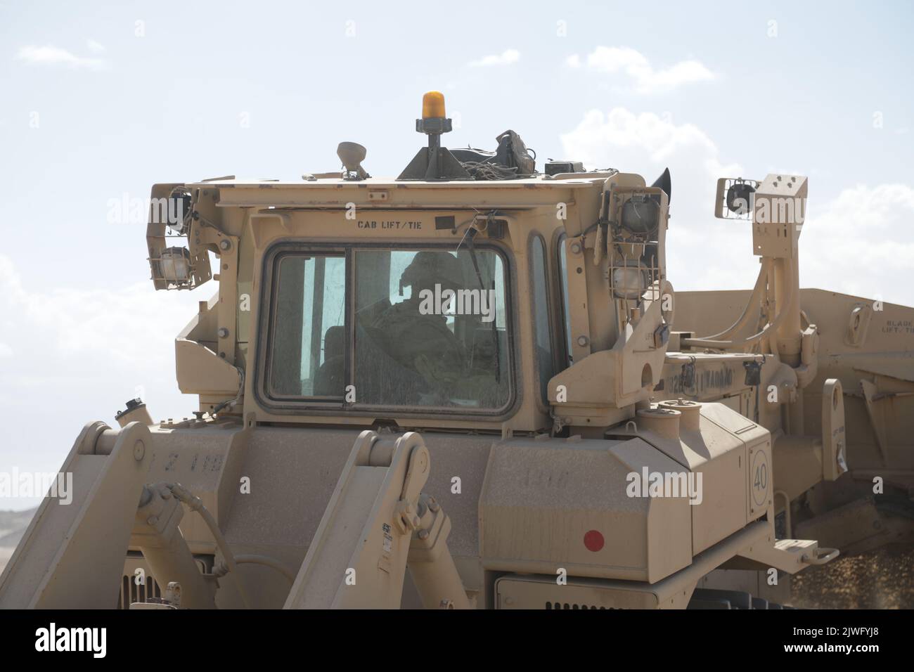 A U.S. Soldier assigned to 82nd Engineer Battalion, 2nd Armored Brigade ...