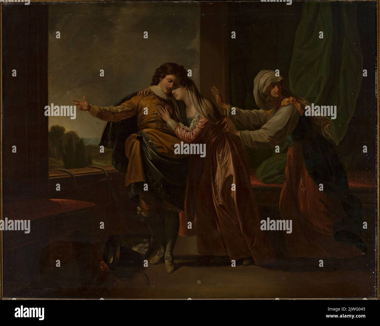 Romeo and Juliet. Bacciarelli, Marcello (1731-1818), painter Stock ...