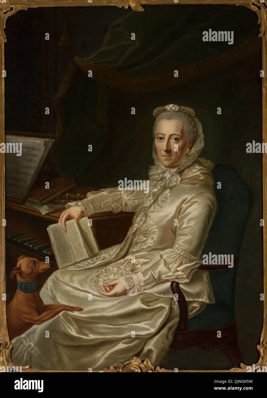 Portrait of Philippine Charlotte of Prussia,Pprincess von Braunschweig ...