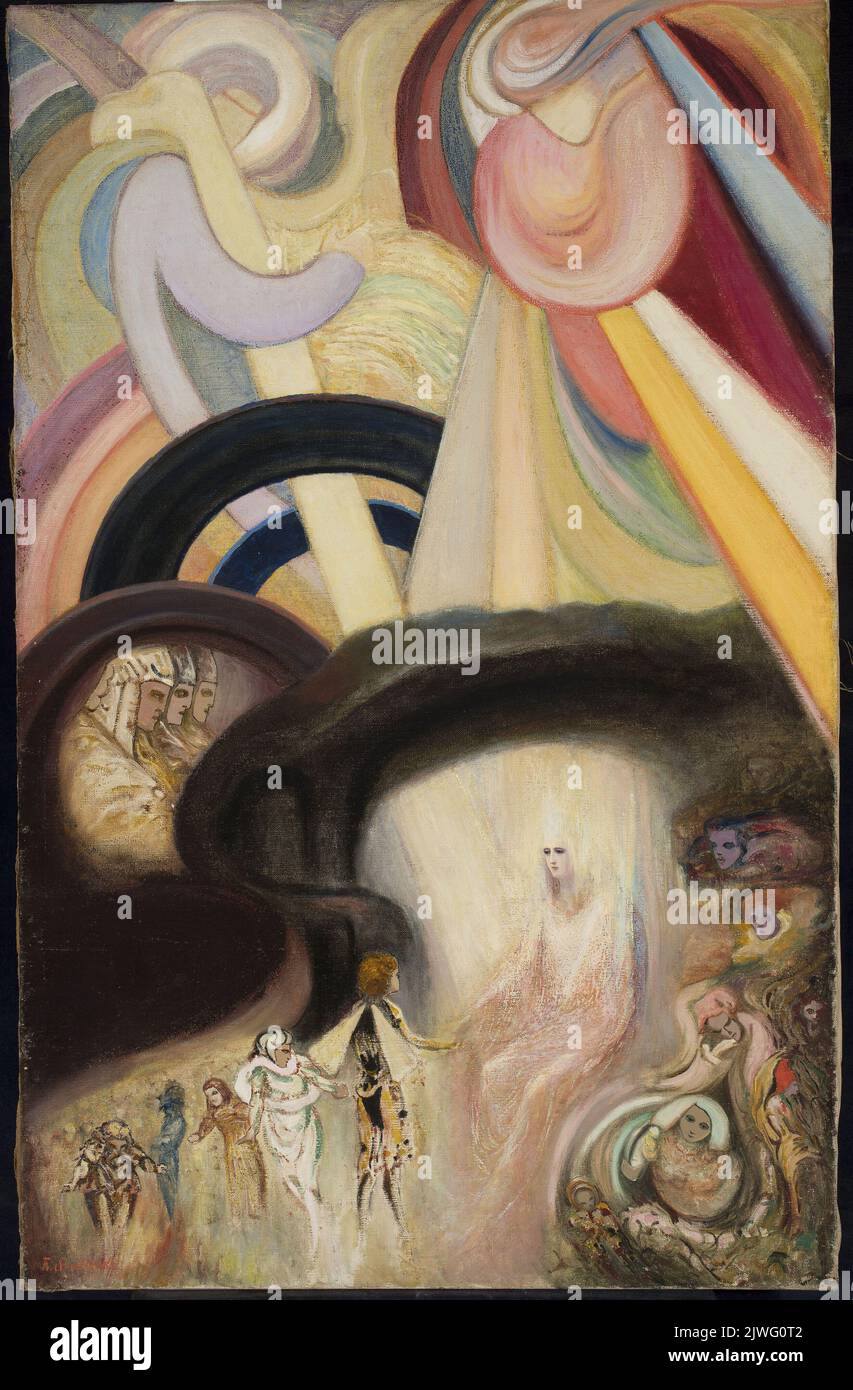 Fantasy – Imagination. Siedlecki, Franciszek (1867-1934), painter Stock ...