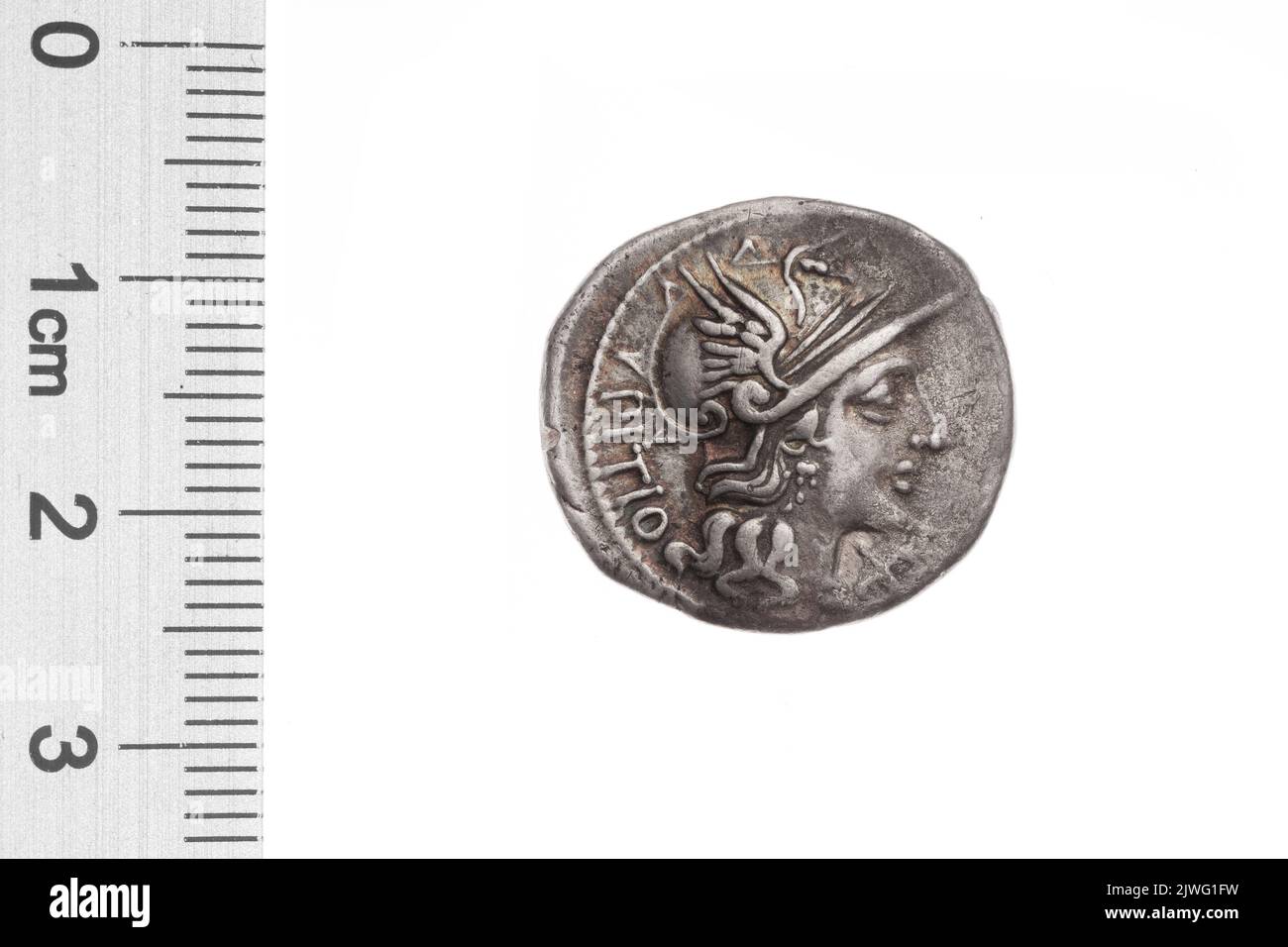 denarius. Sempronius Pitio, L. (fl. 148 a.C.), monetary officer ...