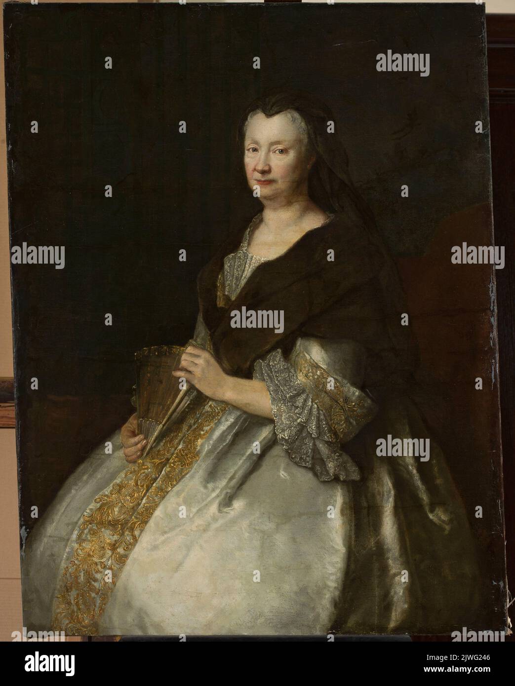 Portrait of Sophia Hedwig von Tettau (1662–1733). Pesne, Antoine (1683 ...
