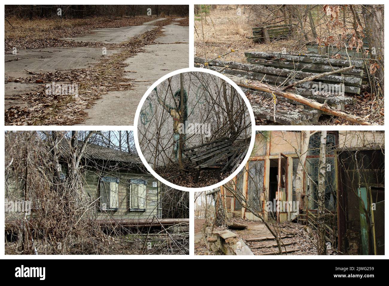 The spooky City of Pripyat (Ukrain) famous for the Chernobyl disaster ...