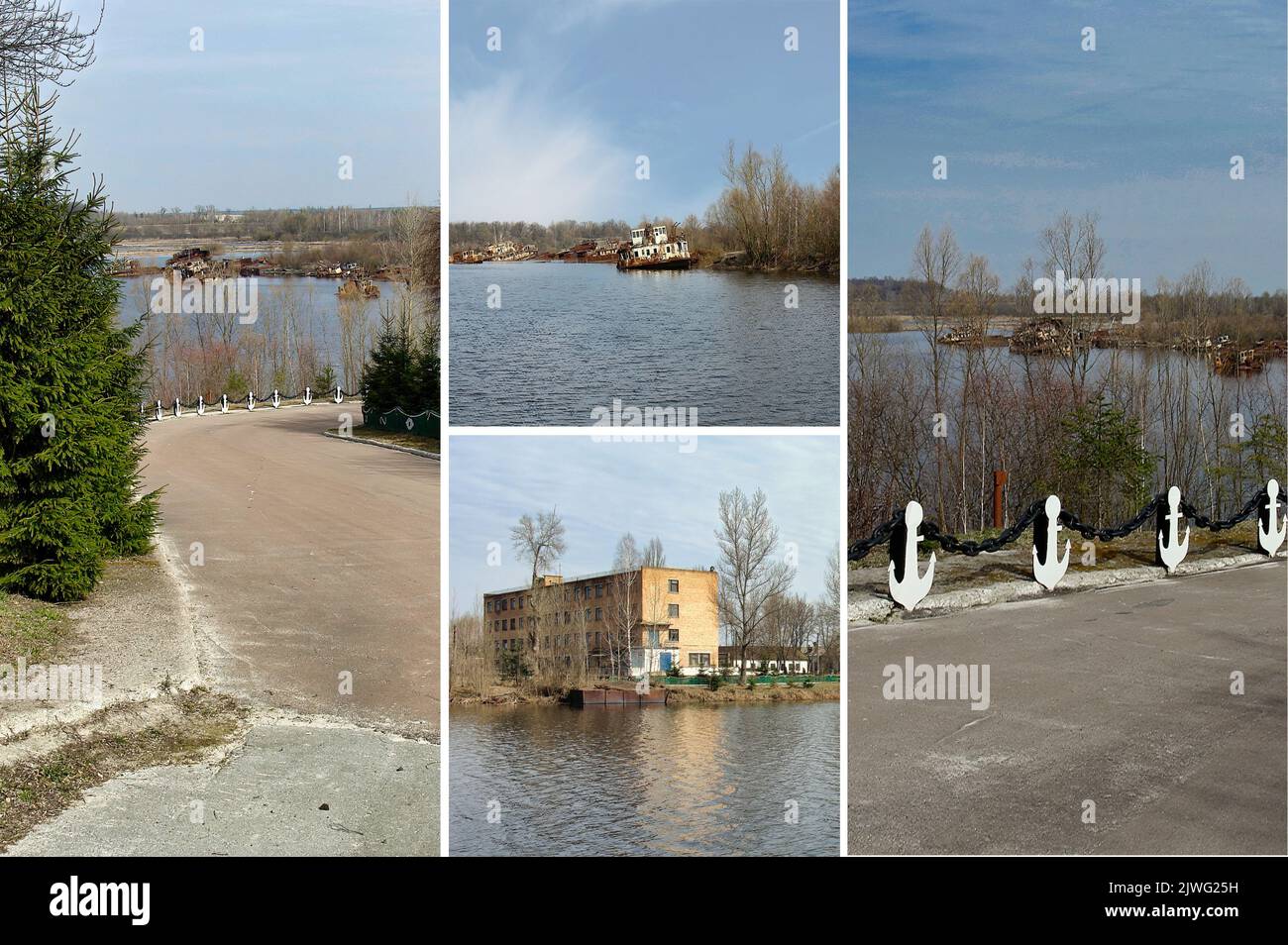 The spooky City of Pripyat (Ukrain) famous for the Chernobyl disaster ...