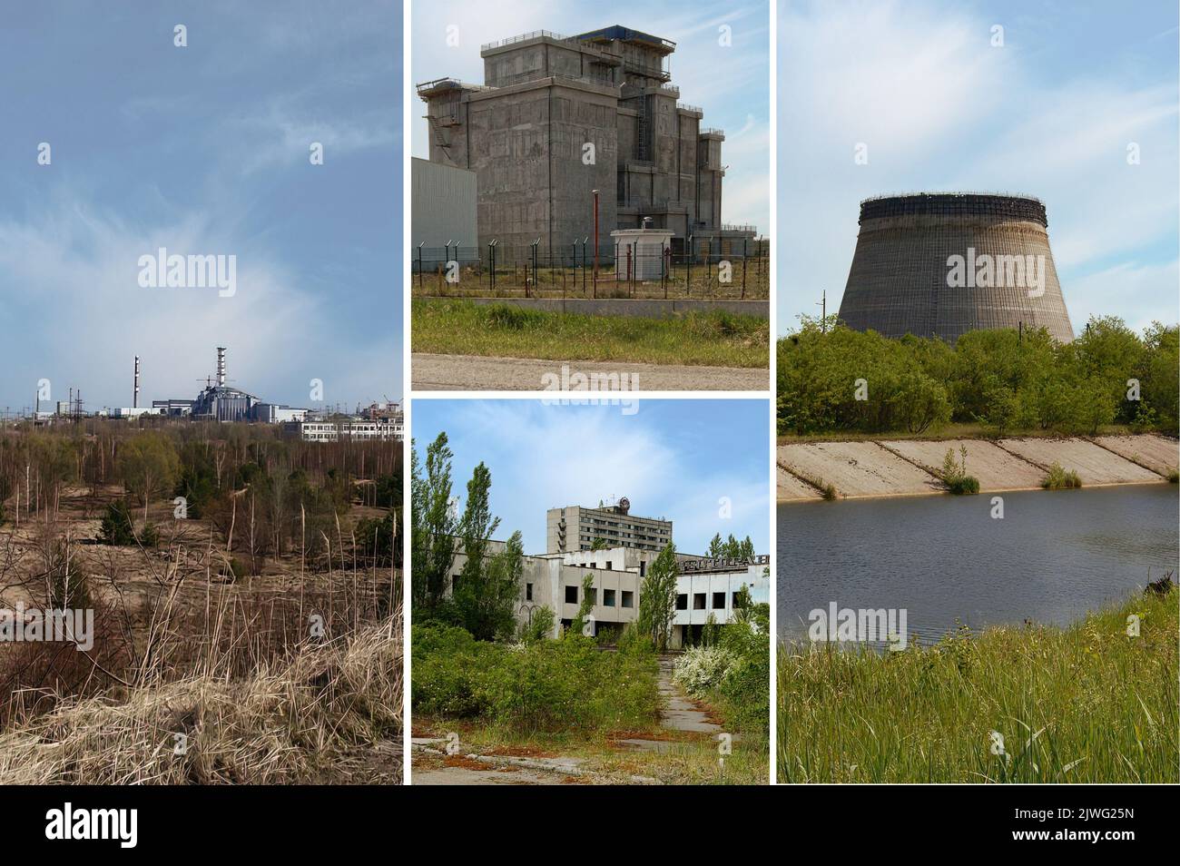 The spooky City of Pripyat (Ukrain) famous for the Chernobyl disaster ...