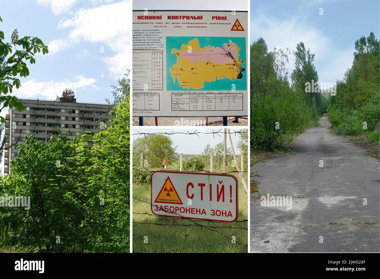 The spooky City of Pripyat (Ukrain) famous for the Chernobyl disaster ...