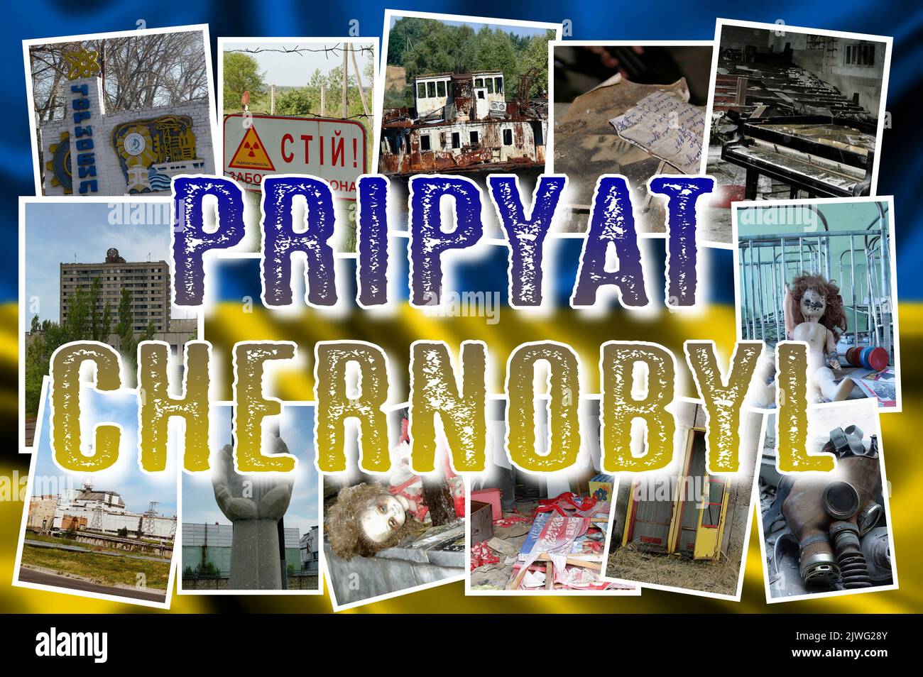 The spooky City of Pripyat (Ukrain) famous for the Chernobyl disaster ...