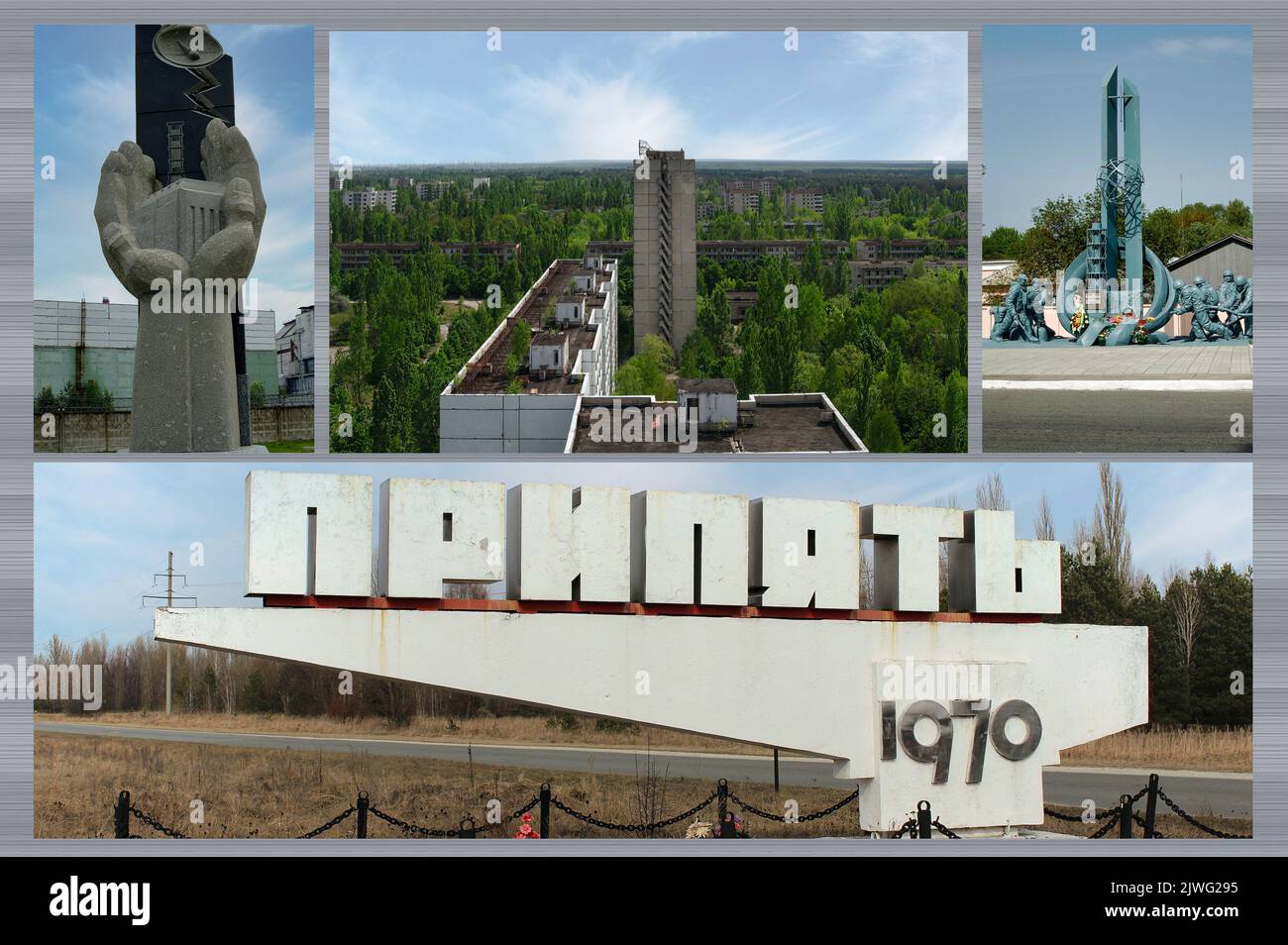 The spooky City of Pripyat (Ukrain) famous for the Chernobyl disaster ...