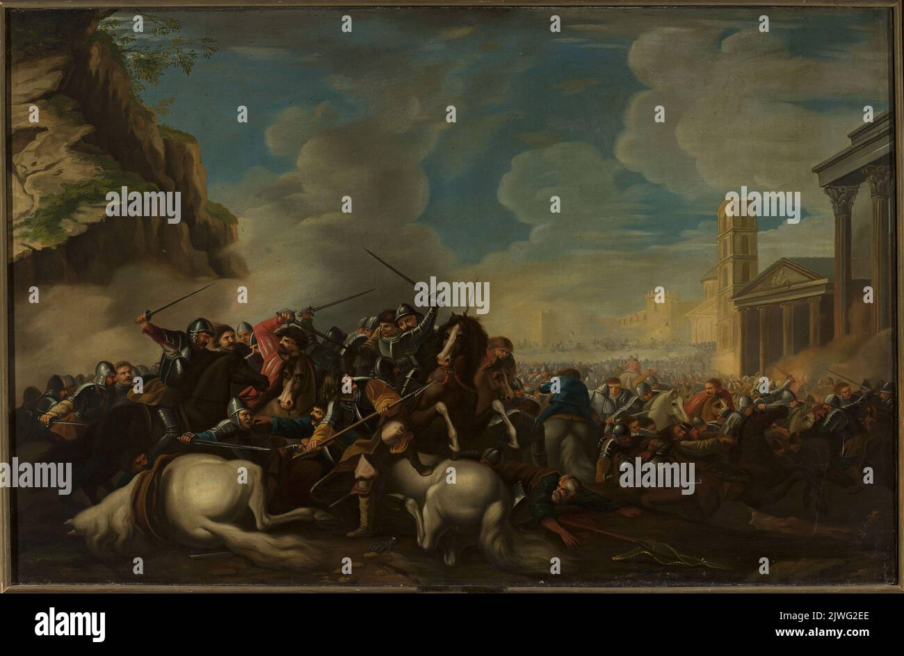 Battle. unknown, painter Stock Photo - Alamy