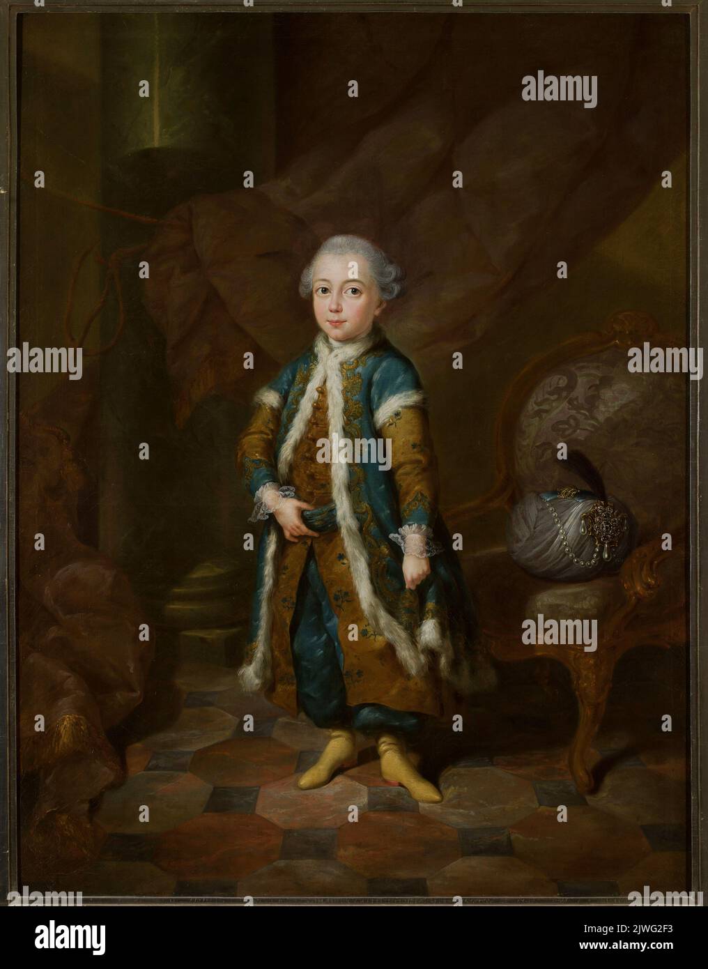 Portrait of Henirich Reuss. Tischbein, Johann Heinrich (1722-1789 ...