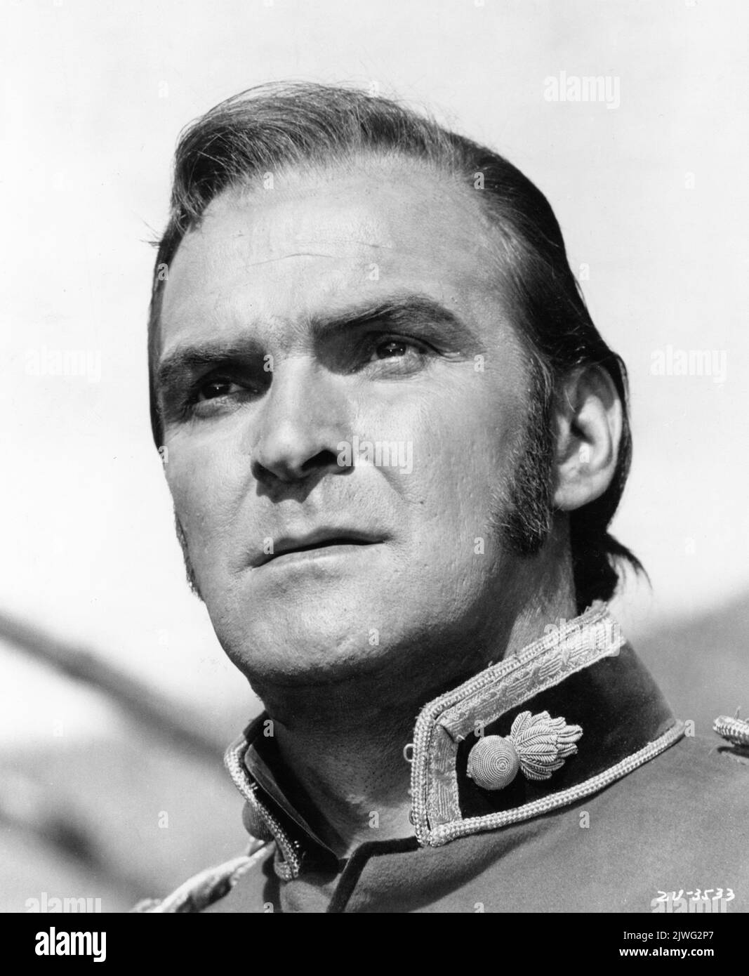 STANLEY BAKER portrait as Lieutenant John Chard Royal Engineers in ZULU ...