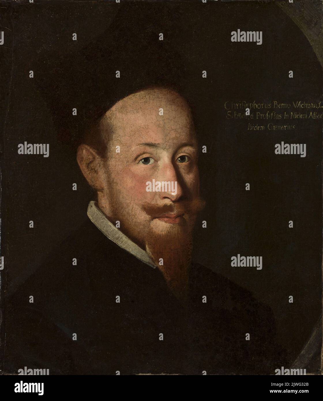 Portrait of Christopher Benno Wichman, Jesuit. unknown, painter Stock ...