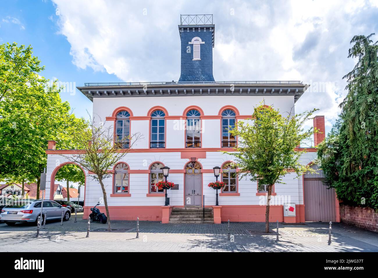 City hall of Langen, Hessen, Germany Stock Photo - Alamy