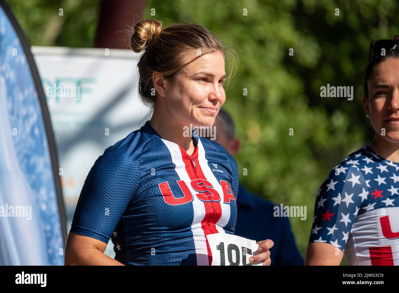 Ruoms, France, September 5, 2022, WARD Maddy during the TCFIA 2022 ...