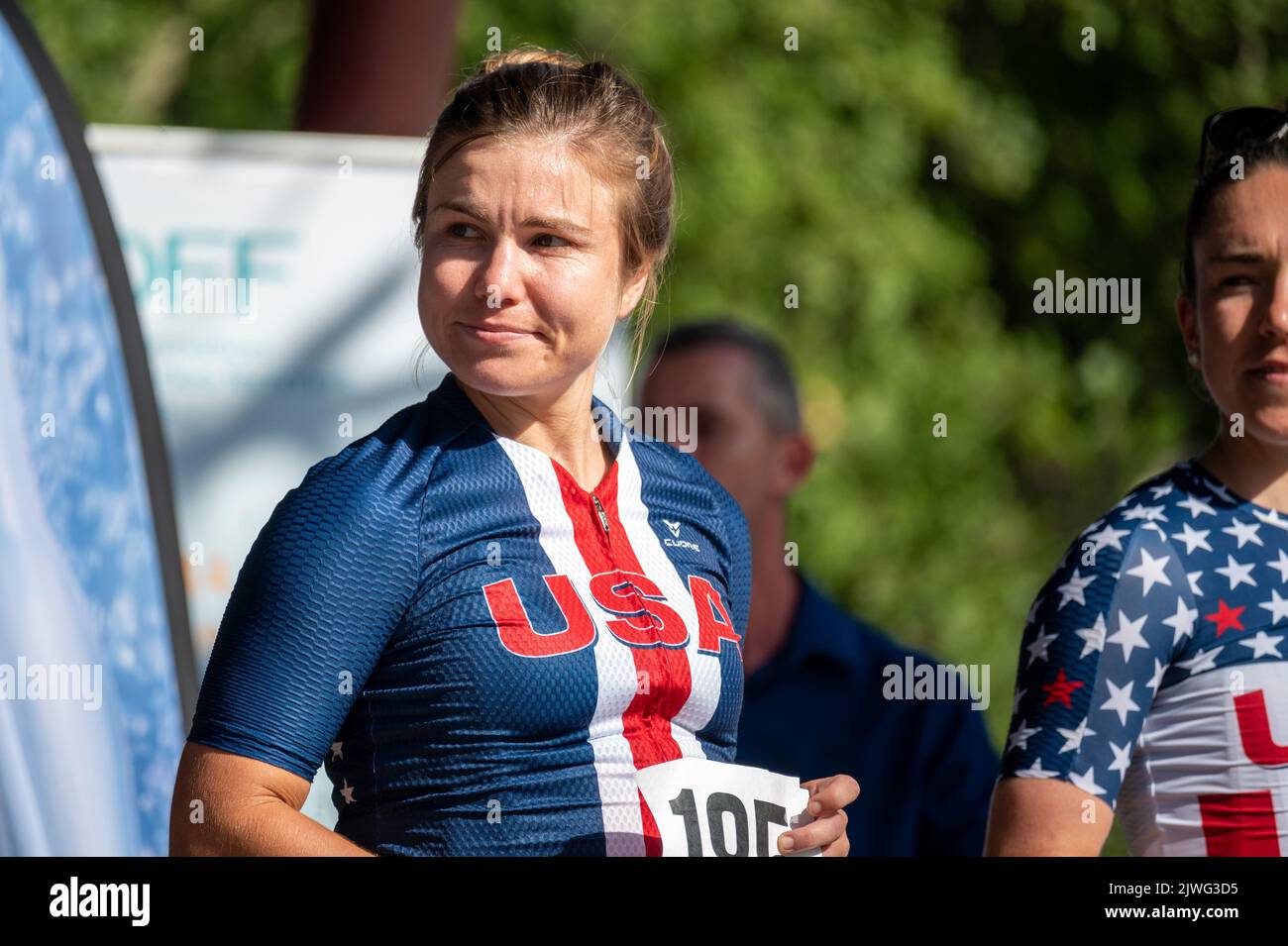 Ruoms, France, September 5, 2022, WARD Maddy during the TCFIA 2022 ...
