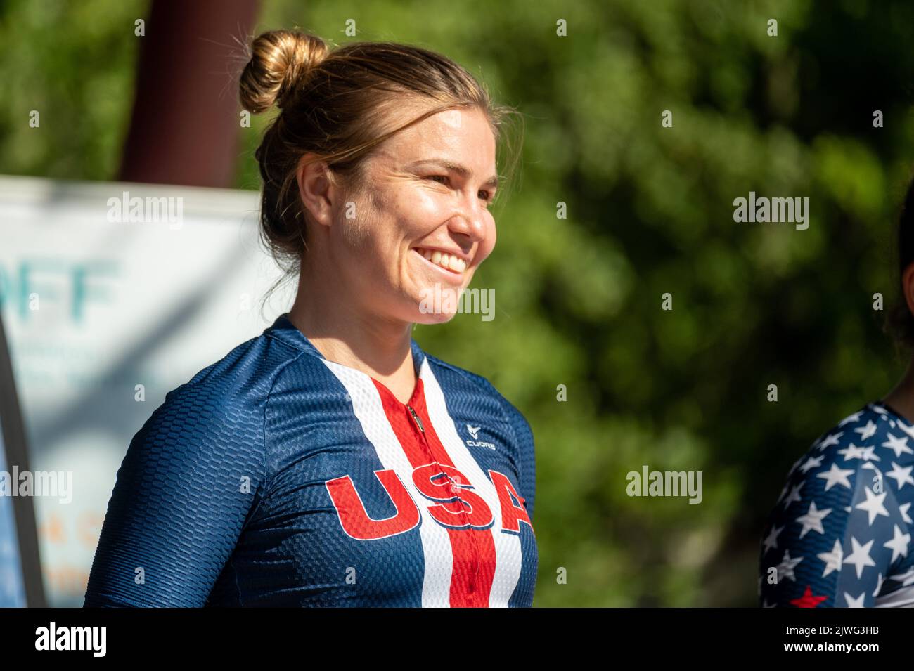 Ruoms, France, September 5, 2022, WARD Maddy during the TCFIA 2022 ...