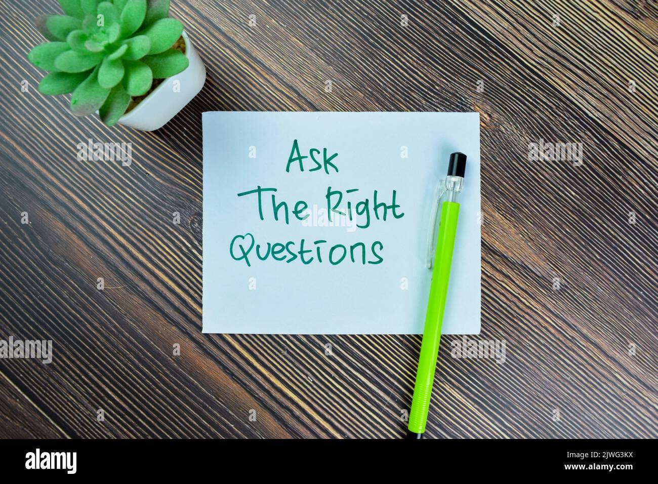 Ask the right questions hi-res stock photography and images - Alamy
