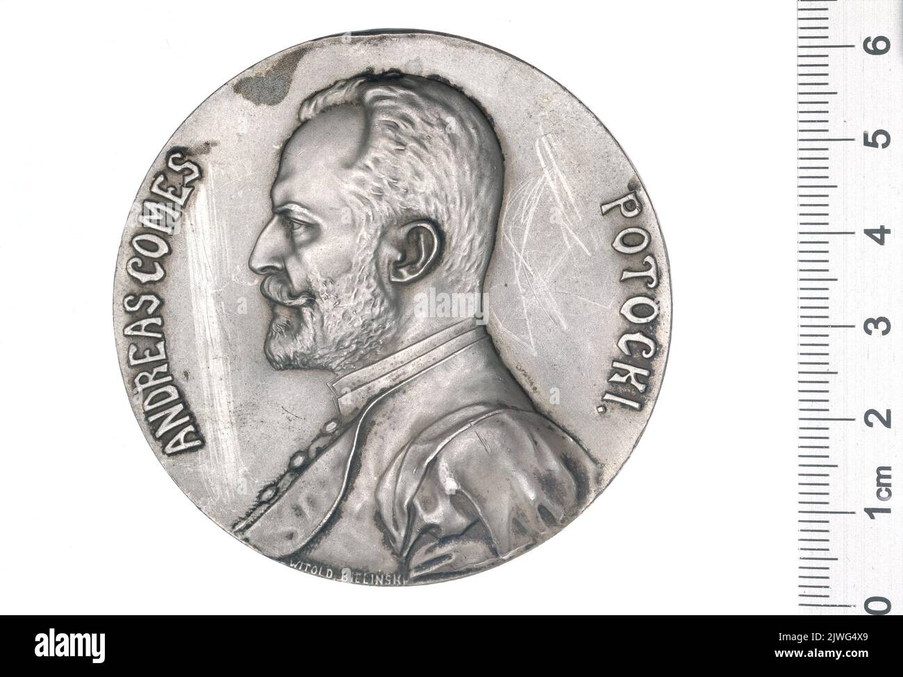 Count Andrzej Potocki *1861+1908 Numismatic Society Krakow. Towarzystwo ...