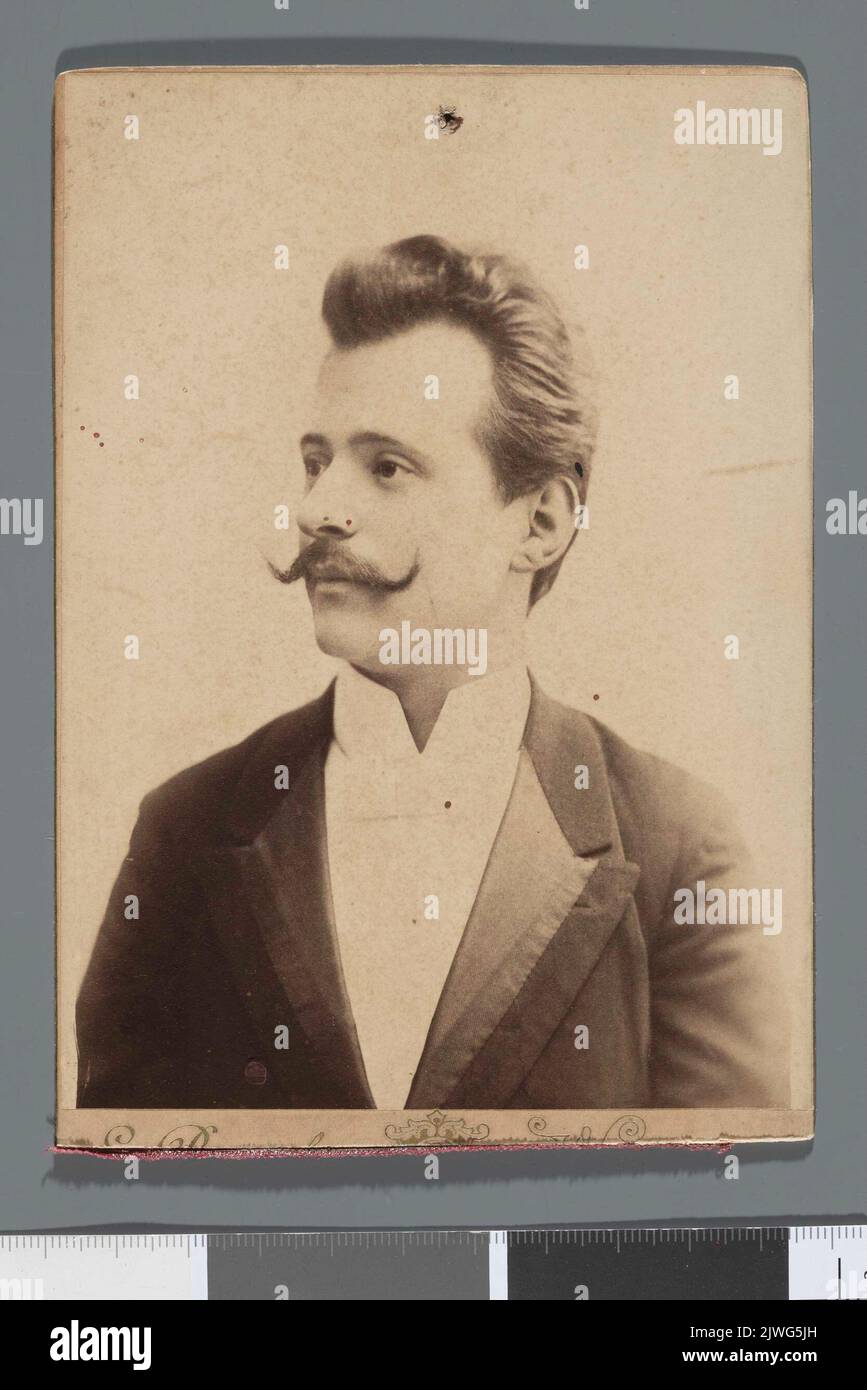 Portrait of Antoni Cinek (1863-1933), Violinist (bust, profile view ...