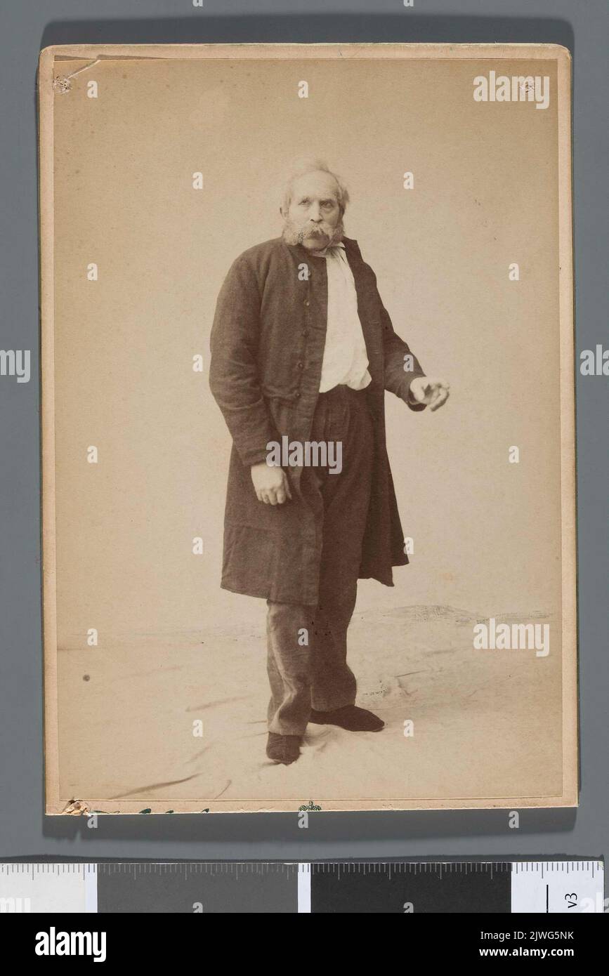 Portrait of actor in stage costume (entire figure, standing). unknown ...