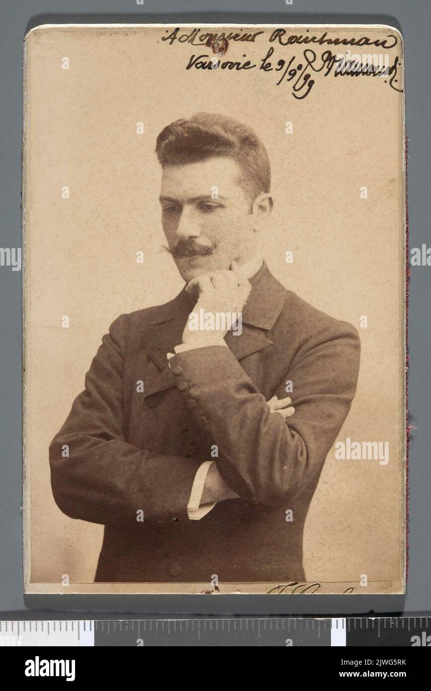 Portrait of a man [Josef Damanski alias Josef Diamand (1858-1942 ...