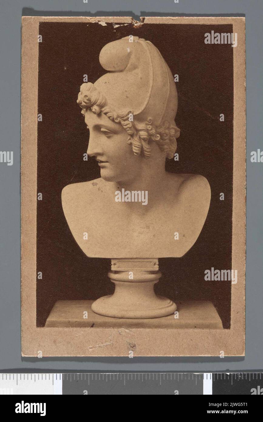 Photograph of sculpture: Gypsum bust. unknown, photographer Stock Photo ...