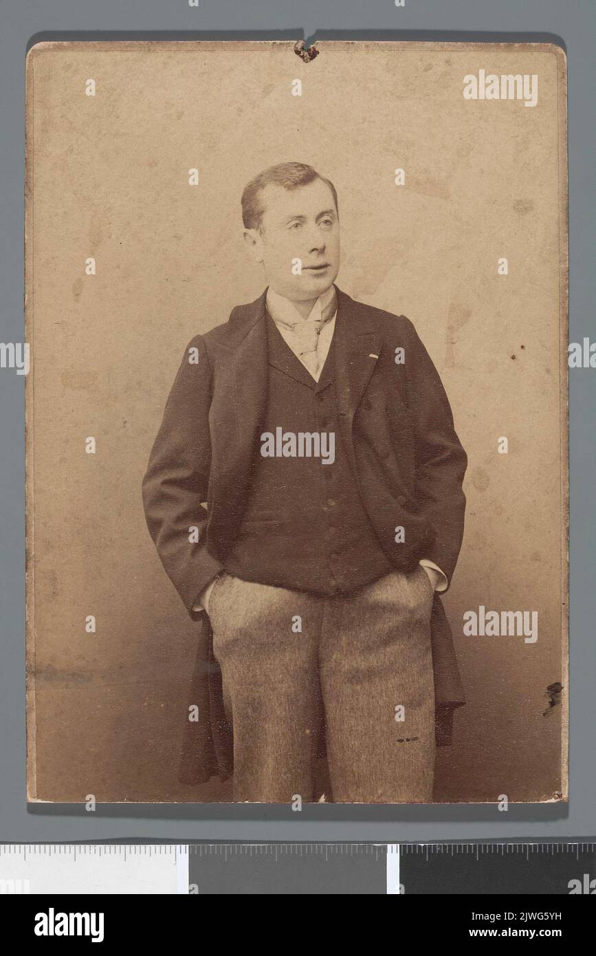 Portrait of André Antoine (1858-1943), French actor, director, theatre ...