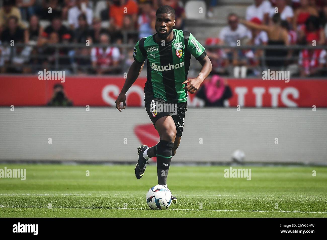 September 4, 2022, Rome, France: Kevin DANSO of Lens during the French ...