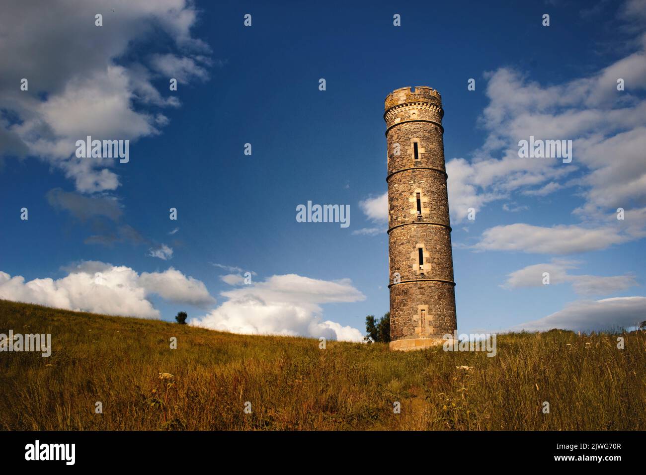 The Cammo Tower in Cramond, Edinburgh Stock Photo - Alamy