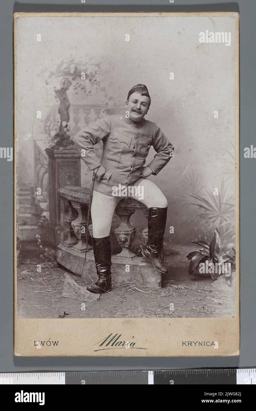 Portrait of Stanisław Bogucki (1869-1924), singer, director, theatre ...