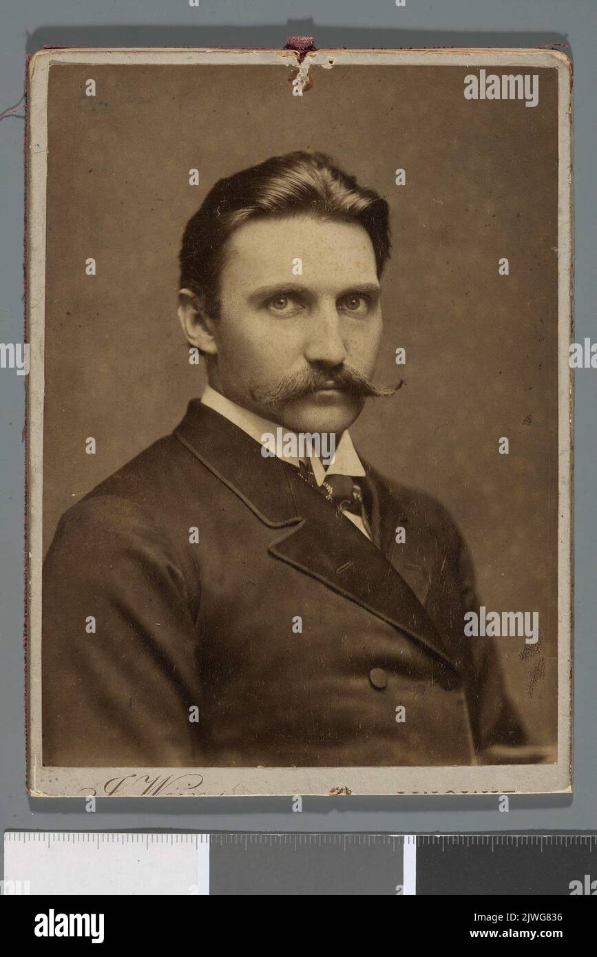 Portrait of Stanisław Roman Lewandowski (1859-1940), sculptor. unknown ...