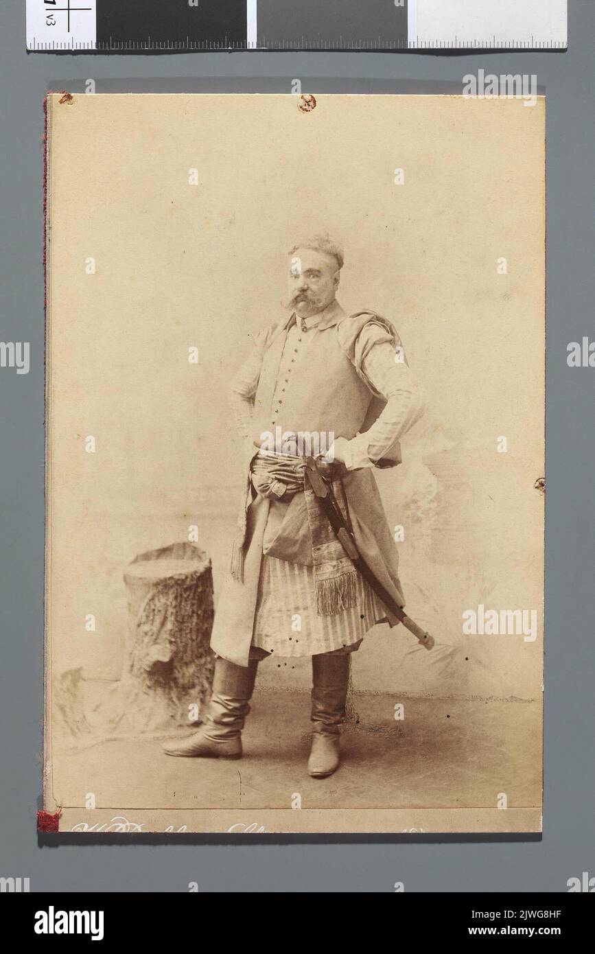 Portrait of Mieczysław Frenkiel (1858-1935) in stage costume – as ...